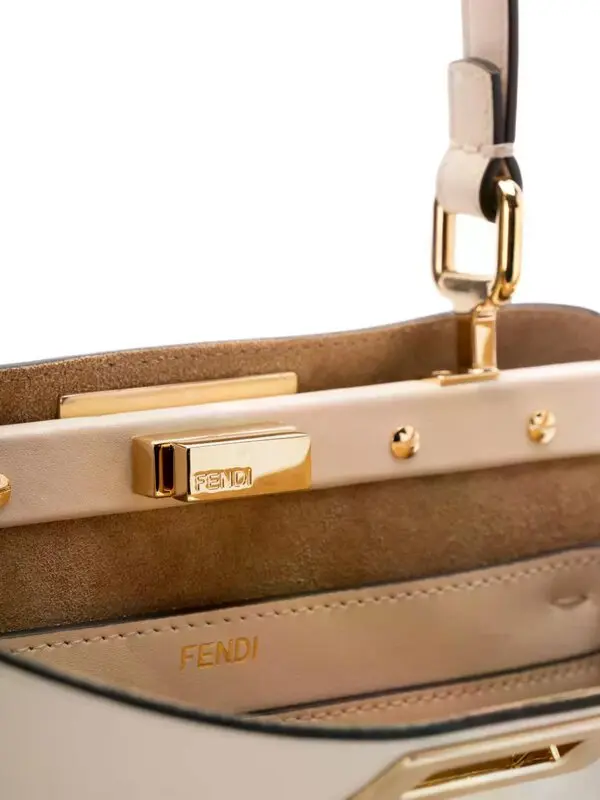 Fendi Peekaboo Shoulder Bag - Pink
