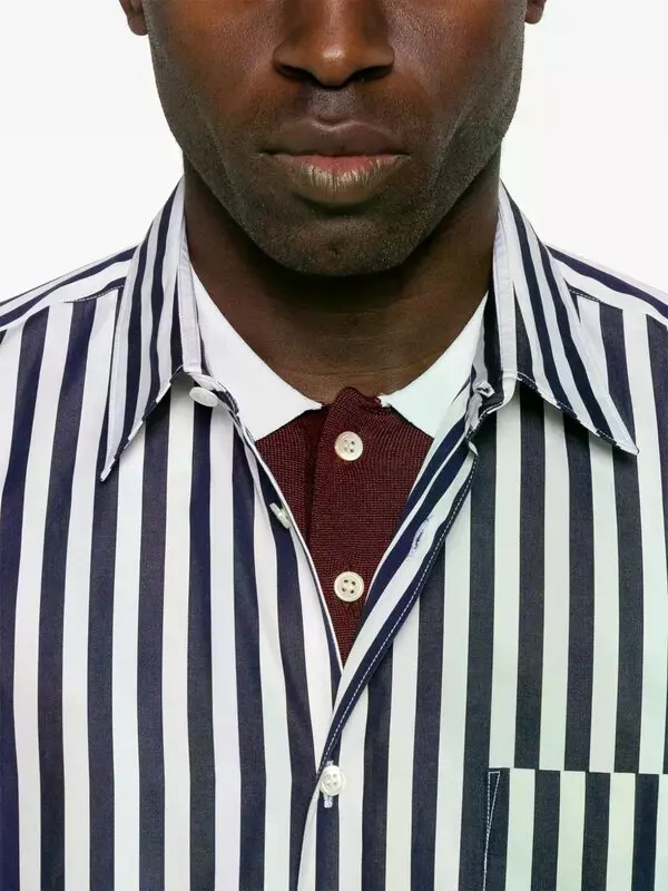 Comme Des Garçons Striped Shirt