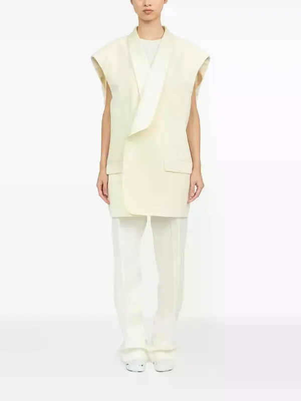 MAISON MARGIELA Tailored Waistcoat - Neutrals