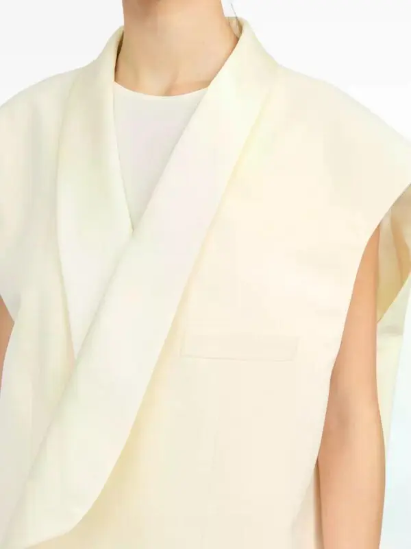 MAISON MARGIELA Tailored Waistcoat - Neutrals