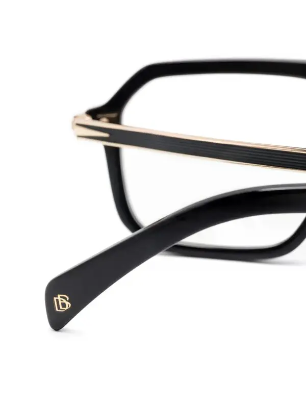 DB EYEWEAR BY DAVID BECKHAM Pilot-frame Glasses - Black