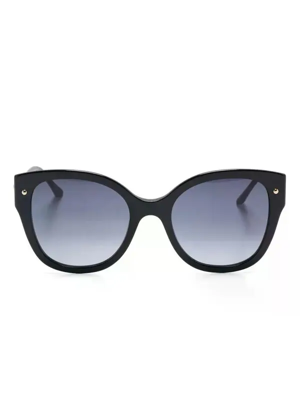 Carolina Herrera Butterfly-frame Sunglasses - Black