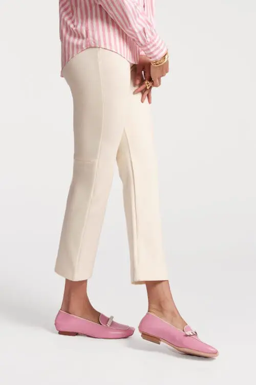 FRANCES VALENTINE Wonder Pant - Oyster