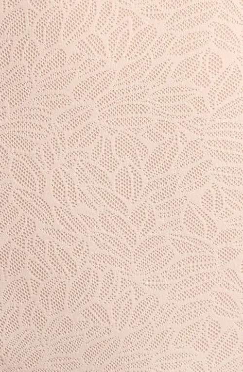 Chantelle Pure Lace High Waist Support Briefs - Beige Blush