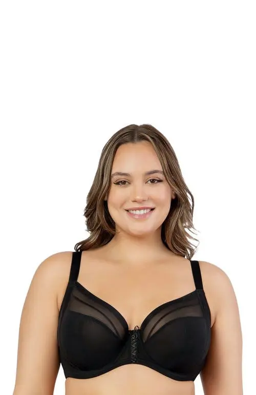 Parfait Shea Plunge Unlined Bra - Black