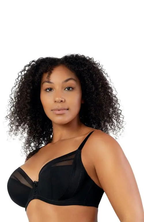 Parfait Shea Plunge Unlined Bra - Black