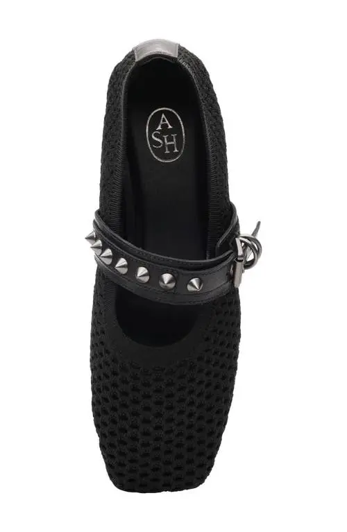 Ash Bijoux Studded Mary Jane Flat