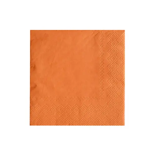 JOLLITY & CO Solid Color Cocktail Napkins - Apricot