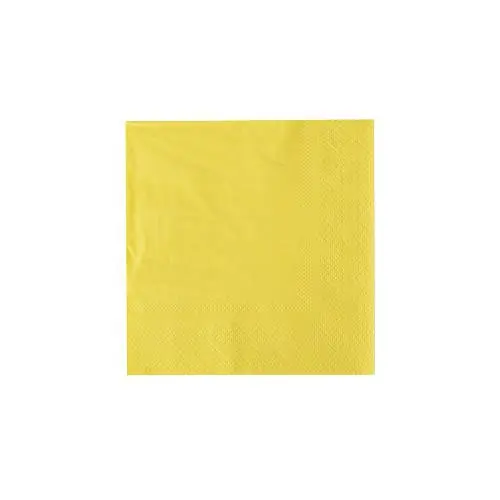 JOLLITY & CO Solid Color Cocktail Napkins - Banana