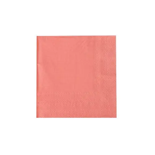 JOLLITY & CO Solid Color Cocktail Napkins - Cantaloupe