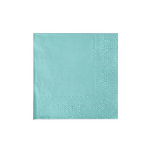 JOLLITY & CO Solid Color Cocktail Napkins - Seafoam