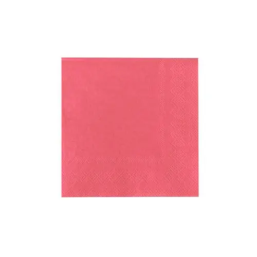 JOLLITY & CO Solid Color Cocktail Napkins - Watermelon