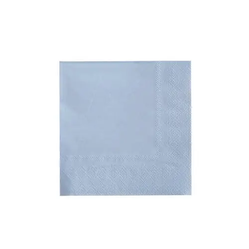 JOLLITY & CO Solid Color Cocktail Napkins - Wedgewood