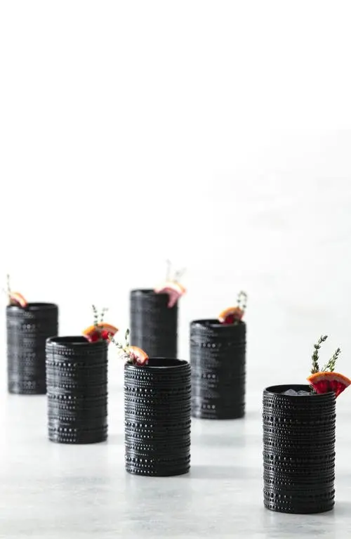 FORTESSA Jupiter Set Of 6 Iced Beverage Glasses