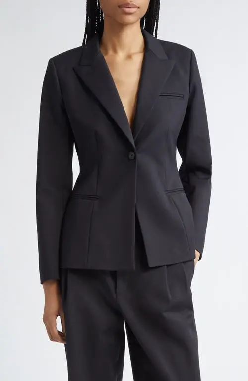Partow Flynn Single-breasted Blazer - Black