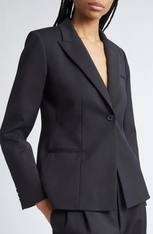 Partow Flynn Single-breasted Blazer - Black