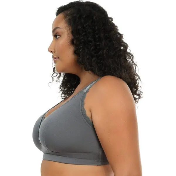 Parfait Dalis Wire-free Bralette - Charcoal