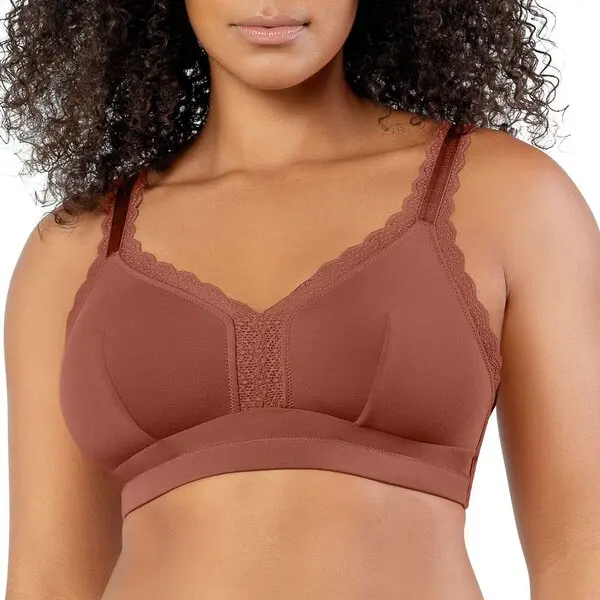 Parfait Dalis Wire-free Bralette - Spice