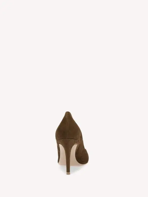 GIANVITO ROSSI 85 Pumps - Brown