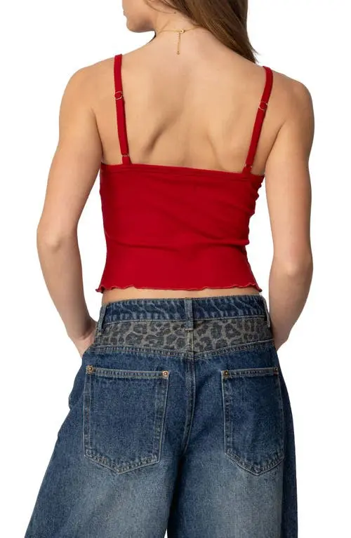 EDIKTED Precious 7 Crop Camisole