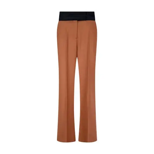 Marina Moscone Relaxed Virgin Wool Trousers