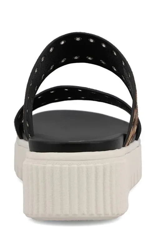 Mia Lexi Platform Slide Sandal