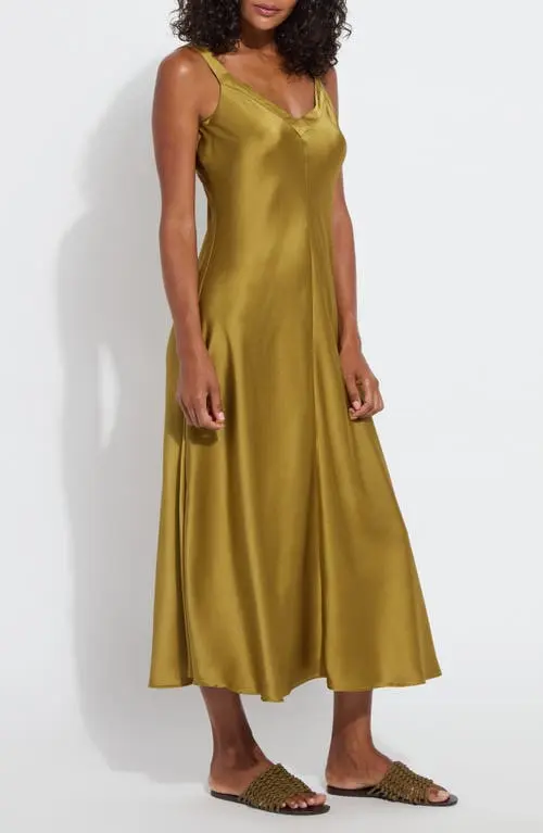 Lyssé Gemma Satin Midi Slipdress