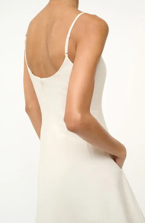 Staud Joy Sleeveless Mini Dress - Ivory