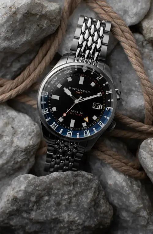 SPINNAKER Bradner Gmt Automatic Bracelet Watch