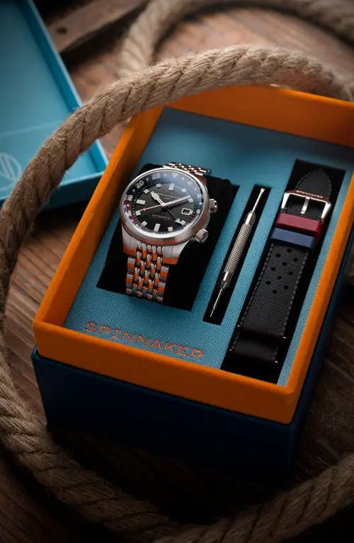 SPINNAKER Gmt Automatic Bracelet Watch