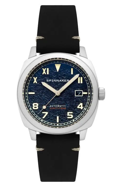 SPINNAKER Hull California Automatic Strap Watch - Blue