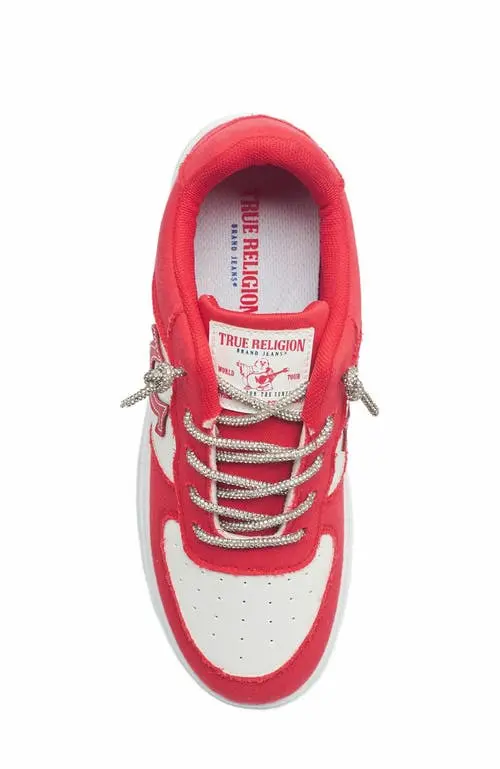 True Religion Allison Logo Sneaker - Red