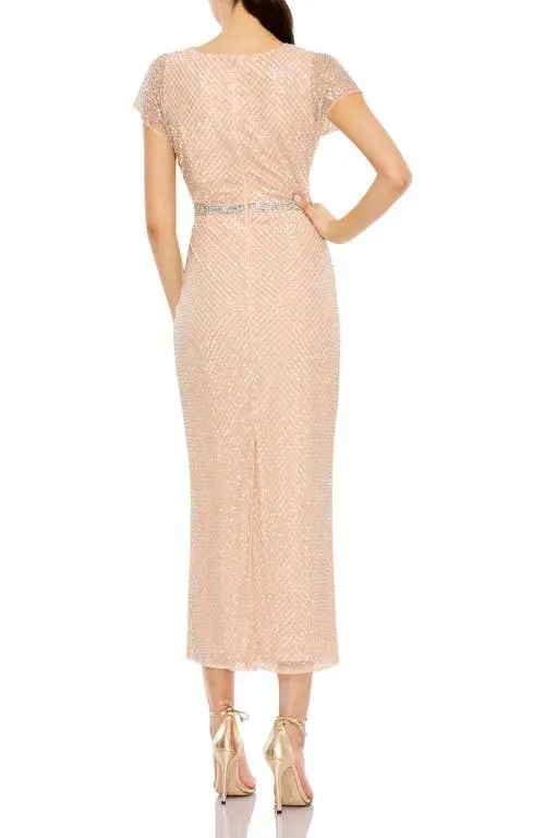 beaded wrap dress DIVINE WRAP DRESS – LIVEINFASHION.COM main image 0