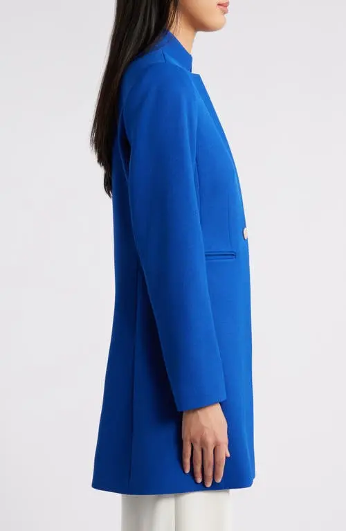 TAHARI ASL Twill Topper - Cobalt