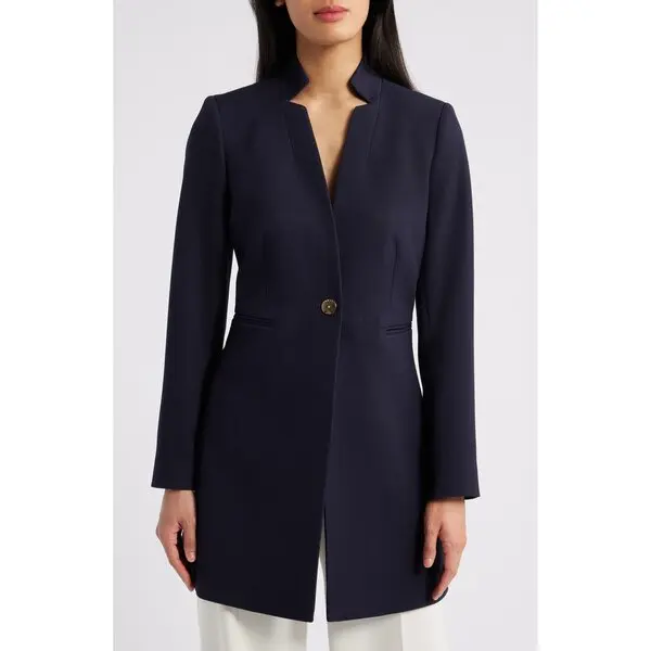 TAHARI ASL Twill Topper