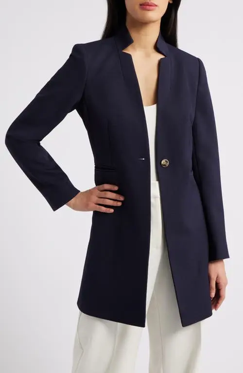 TAHARI ASL Twill Topper