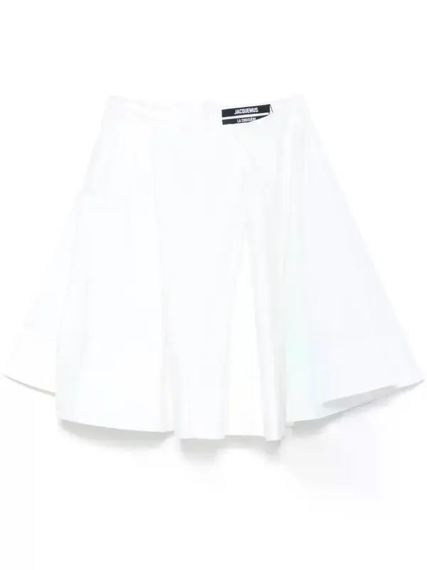Jacquemus La Jupe Salon Midi Skirt - White