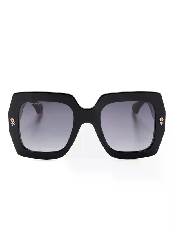 Etro Oversized Sunglasses - Purple | Editorialist display picture 1