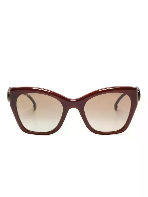 Etro Butterfly Frame Sunglasses - Brown