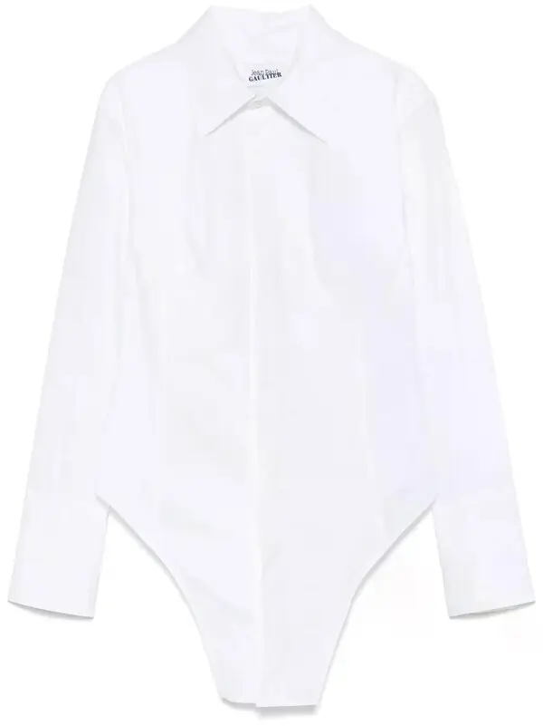 JEAN PAUL GAULTIER Poplin Bodysuit