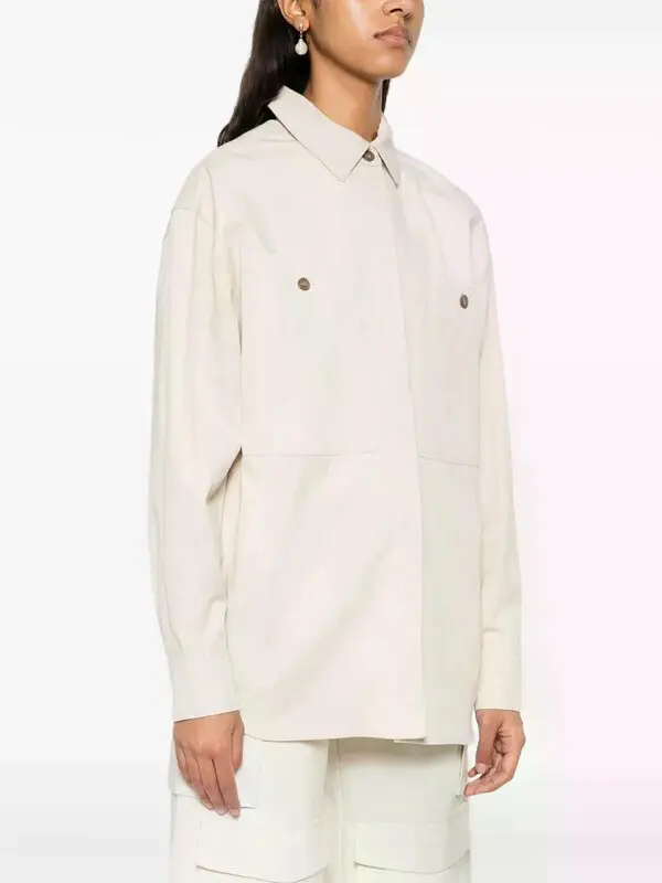 IRO PARIS Nolan Shirt - Neutrals