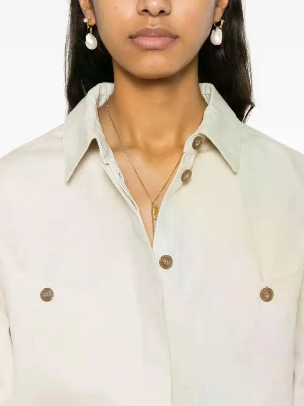IRO PARIS Nolan Shirt - Neutrals