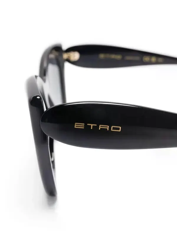 Etro Butterfly-frame Sunglasses - Black