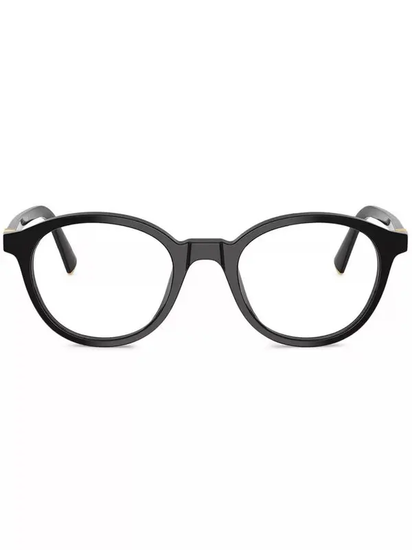 Miu Miu Round-frame Glasses - Black