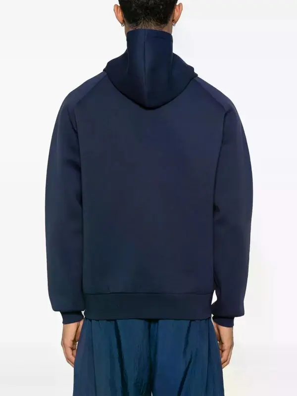 AUTRY Logo-debossed Hoodie - Blue