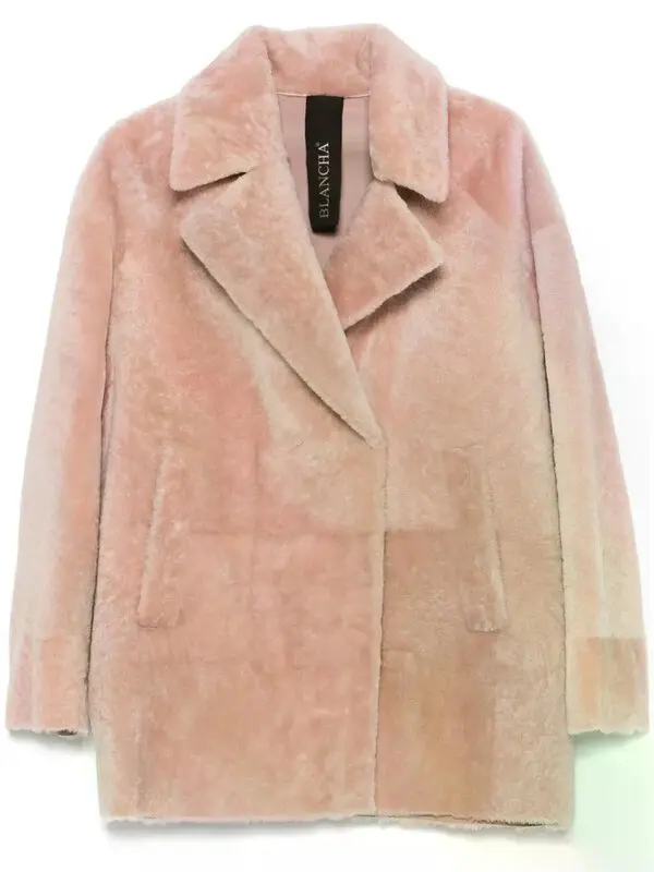 BLANCHA Shearling Short Coat