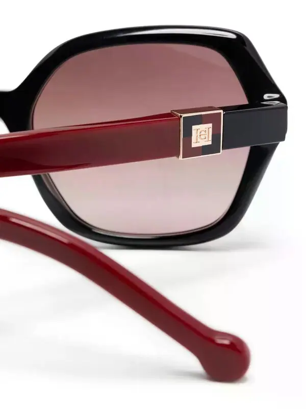 Carolina Herrera Hexagonal Sunglasses