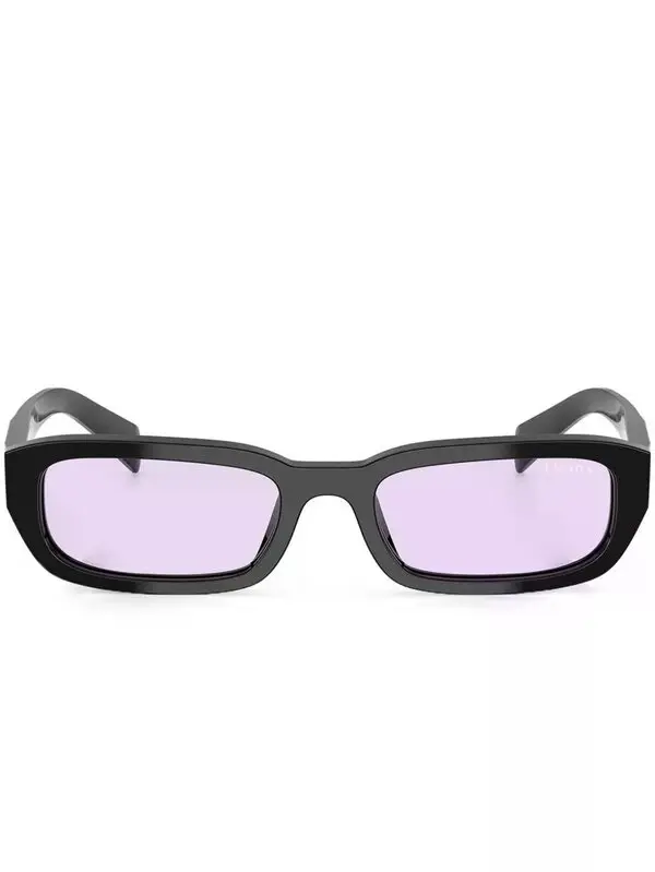 Prada Rectangle-frame Sunglasses - Black