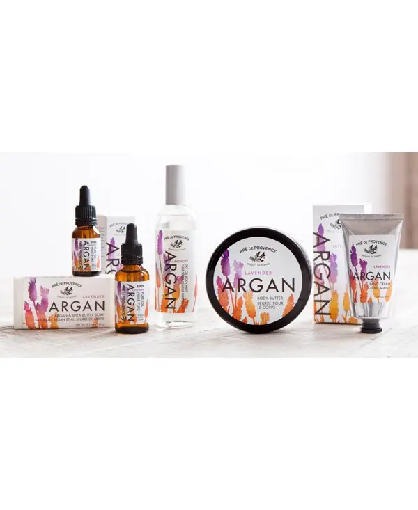 EUROPEAN SOAPS Pre De Provence Argan Oil For Hair - Lavender