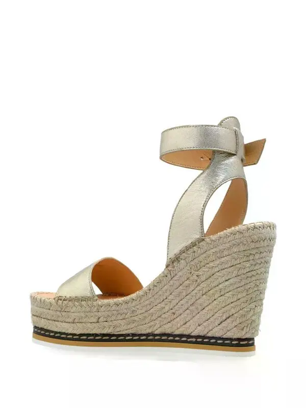 ODISSI Odissì Wedge Espadrilles - Gold